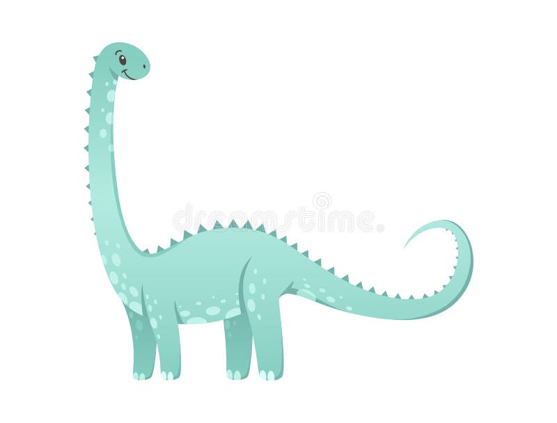 Dinosaur Cartoon Illustration Stock Vector - Illustration of archeology ...