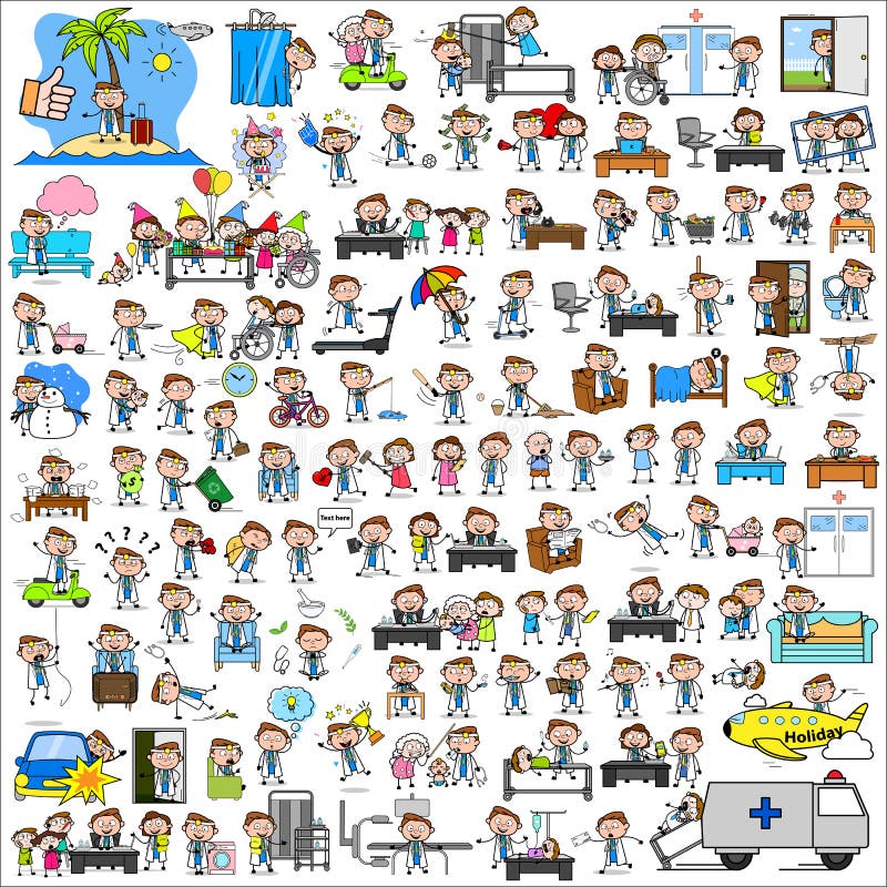 Doctor Calling Cartoon Stock Illustrations – 260 Doctor Calling Cartoon ...