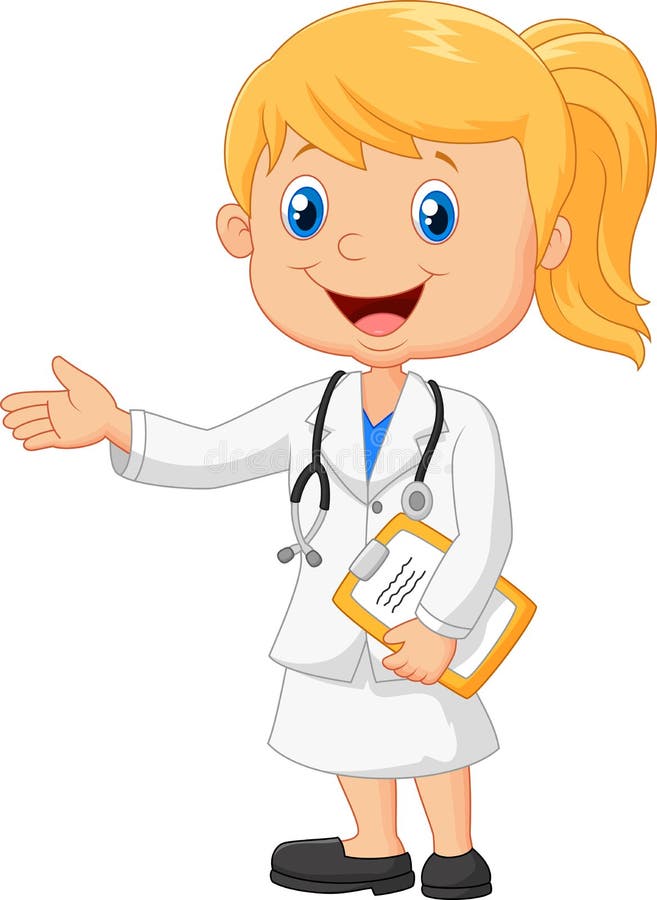 Cartoon Doctor Explaining Stock Illustrations – 435 Cartoon Doctor ...