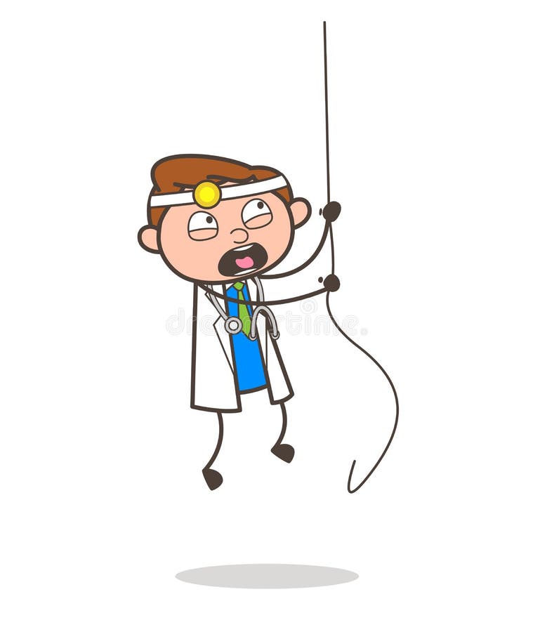 Scared Climbing Stock Illustrations – 69 Scared Climbing Stock ...