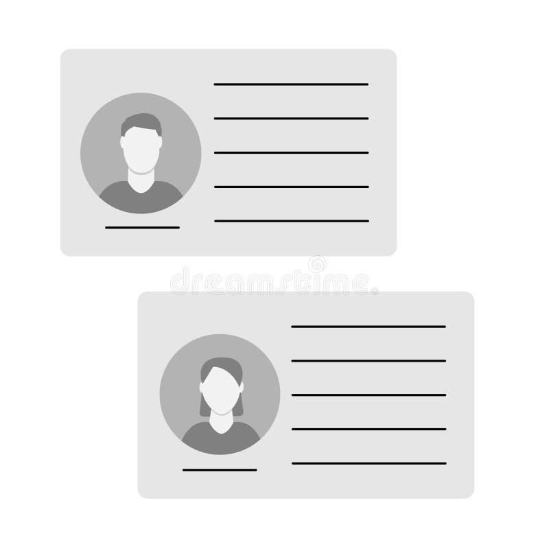 Cartoon Documents. Flat Vector Cartoon Design. Personal Data Security ...