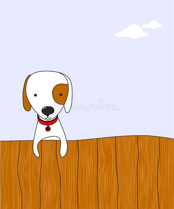 Cartoon Dog Fence Stock Illustrations – 1,762 Cartoon Dog Fence Stock ...