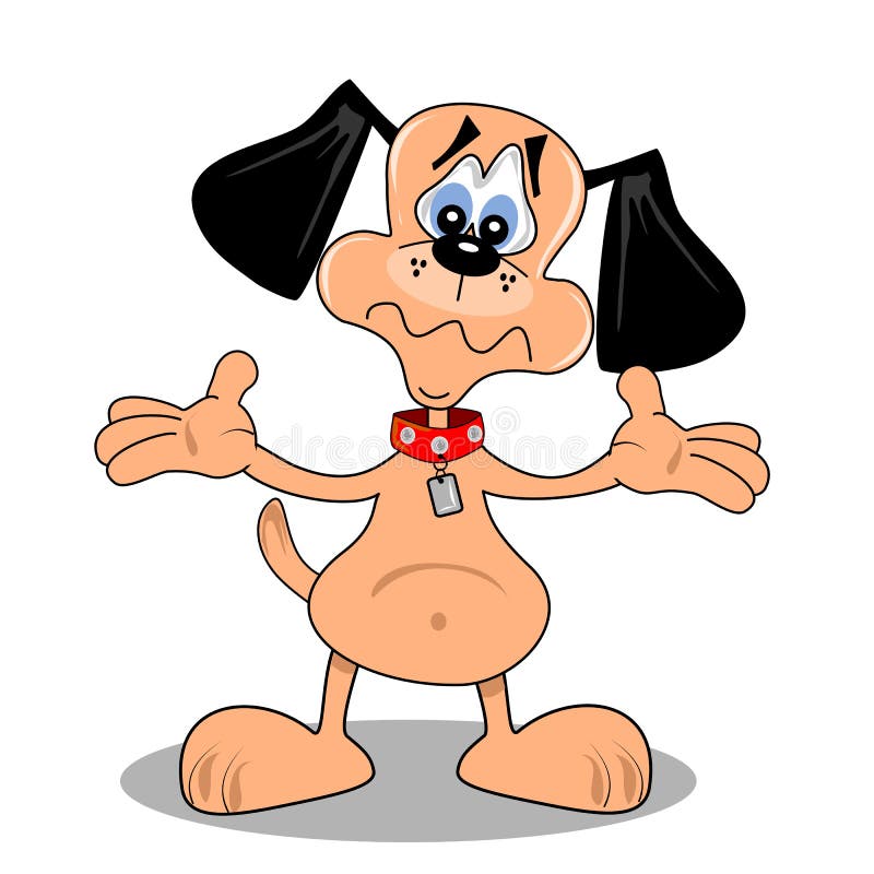 Confused Dog Cartoon Stock Illustrations – 412 Confused Dog Cartoon ...