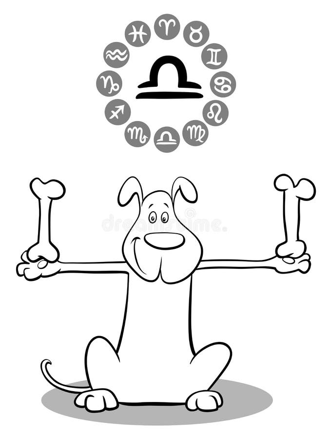 Libra Dog Stock Illustrations – 131 Libra Dog Stock Illustrations ...