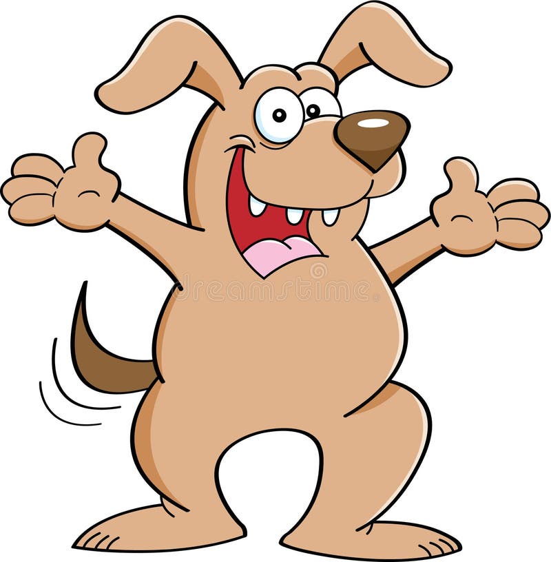 Crippled dog stock illustration. Illustration of mutt, doggy - 517310