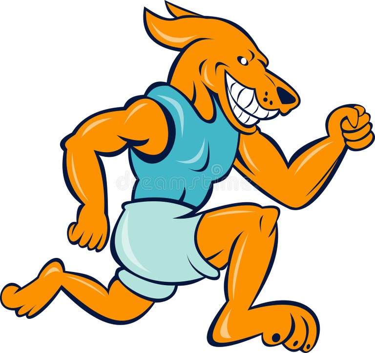 Cartoon Dog Running Stock Illustrations – 10,747 Cartoon Dog Running ...