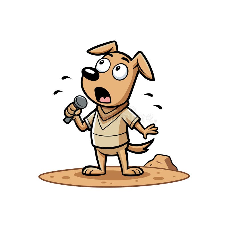 Dog Singing Stock Illustrations – 1,330 Dog Singing Stock Illustrations ...