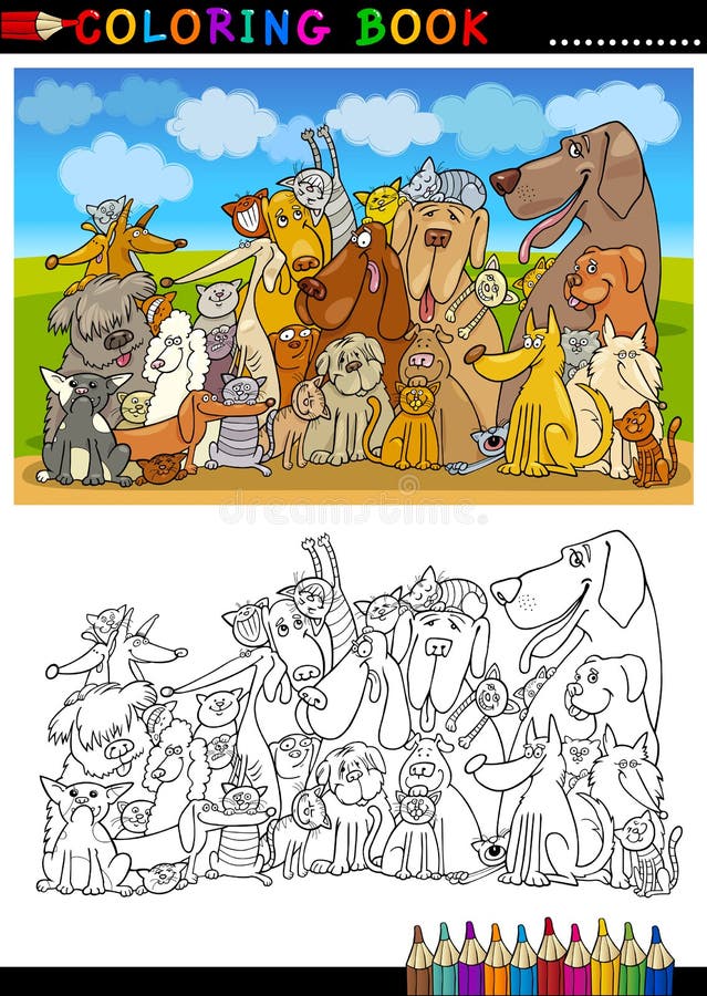 1+ Dogs coloring book Free Stock Photos - StockFreeImages