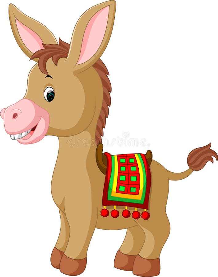 Cartoon Donkey Mule Stock Illustrations – 1,056 Cartoon Donkey Mule ...