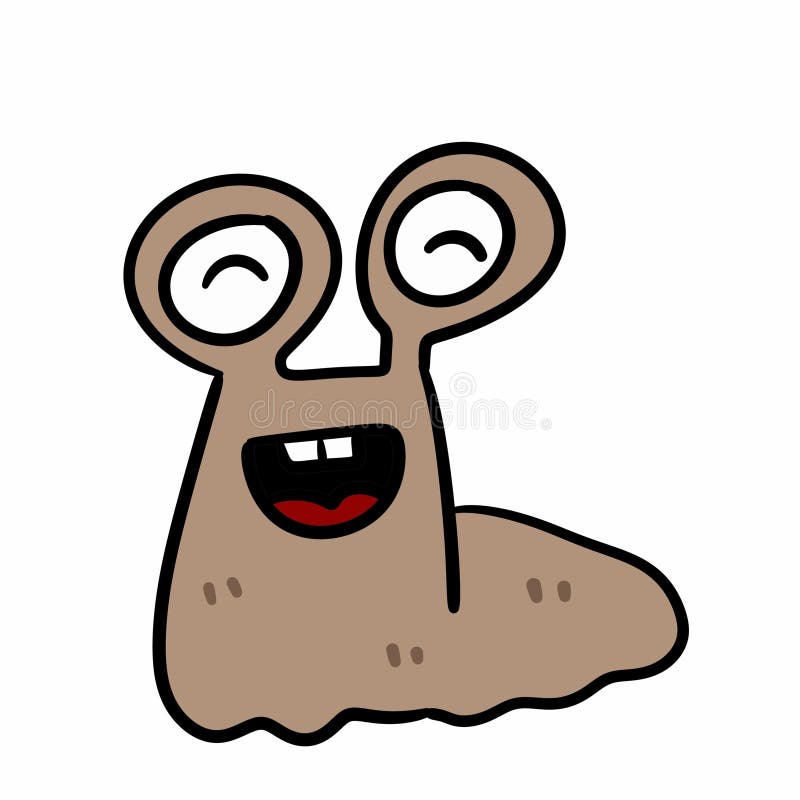 Cartoon Happy Fat Man on White Background Stock Illustration ...