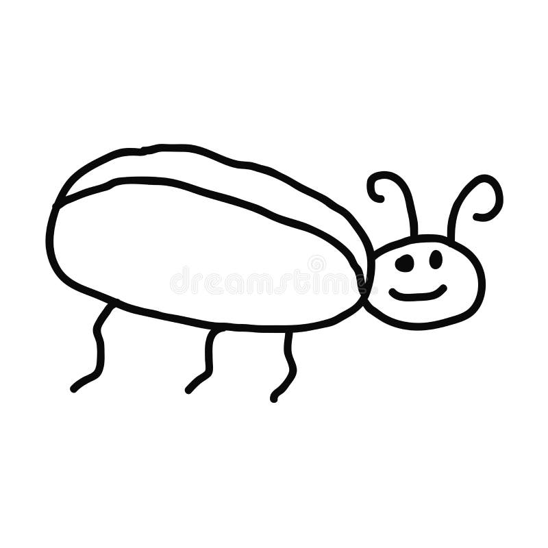 Doodle Bug Cartoon Stock Illustrations – 11,487 Doodle Bug Cartoon ...