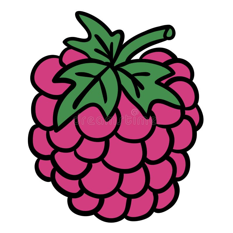 Doodle Raspberry Stock Illustrations – 2,956 Doodle Raspberry Stock ...