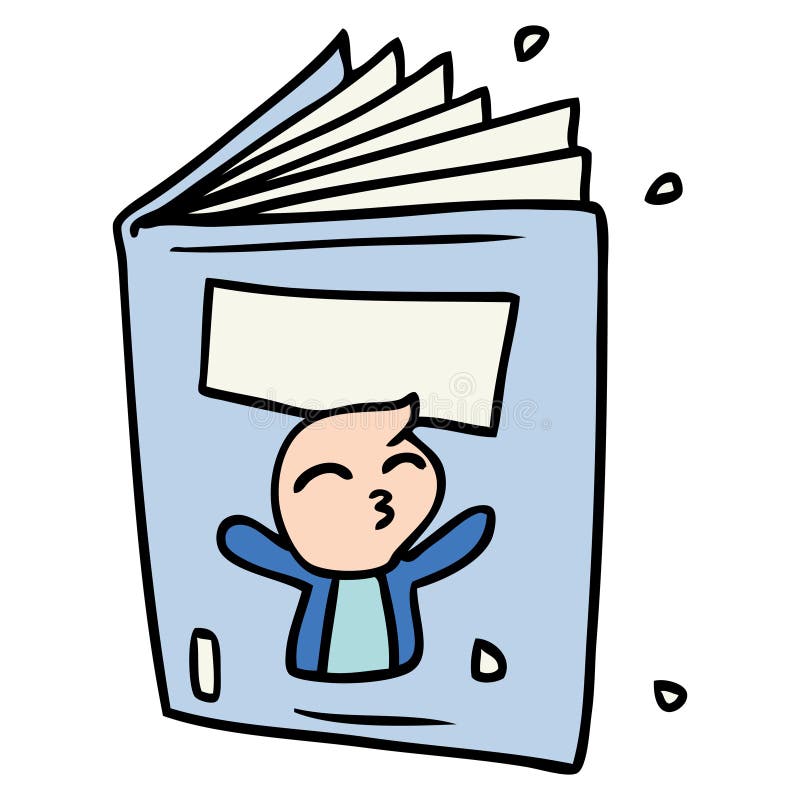 Cartoon Doodle of a Magazine Stock Vector - Illustration of doodle ...