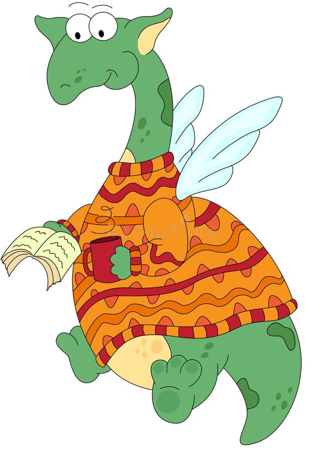 Book Dragon Clipart Stock Illustrations – 627 Book Dragon Clipart Stock ...