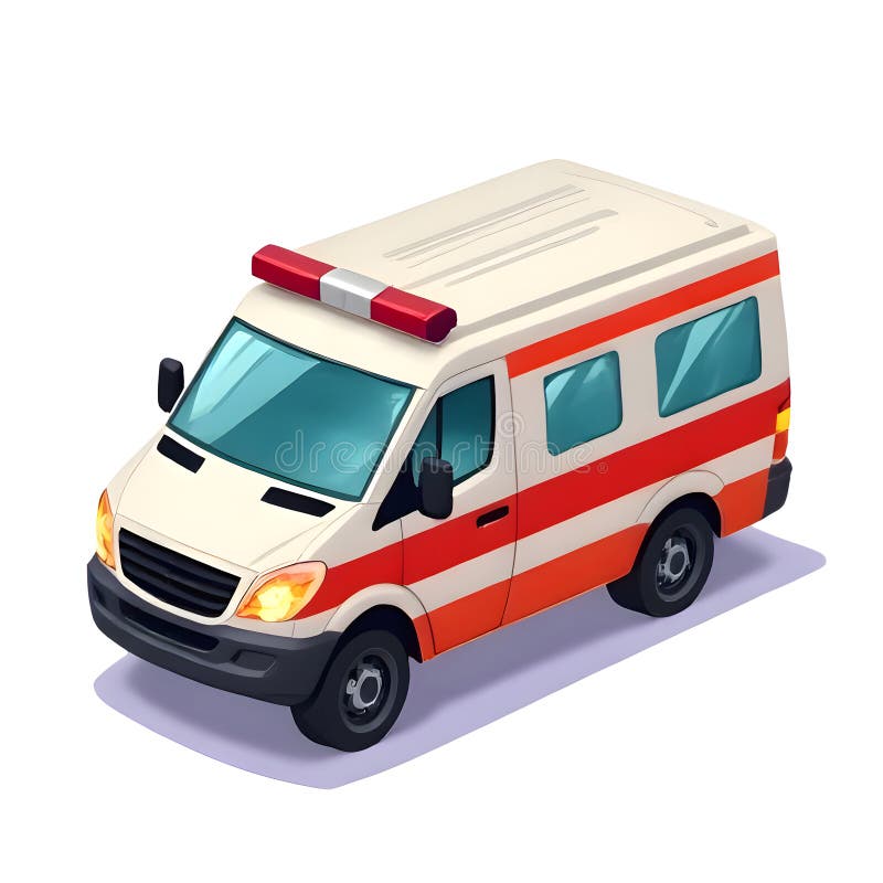 How To Draw Ambulance Car for Children. Step by Step Drawing Tutorial ...