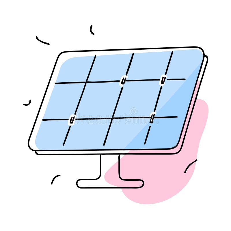 Solar Cartoon Panel Stock Illustrations – 6,218 Solar Cartoon Panel ...