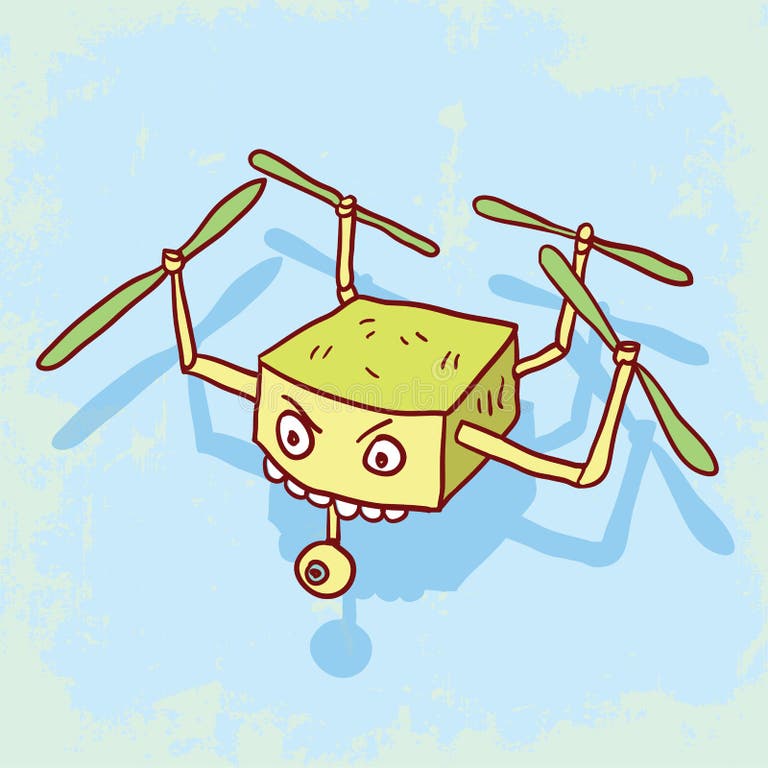 Cartoon Drone Stock Illustrations – 8,008 Cartoon Drone Stock ...