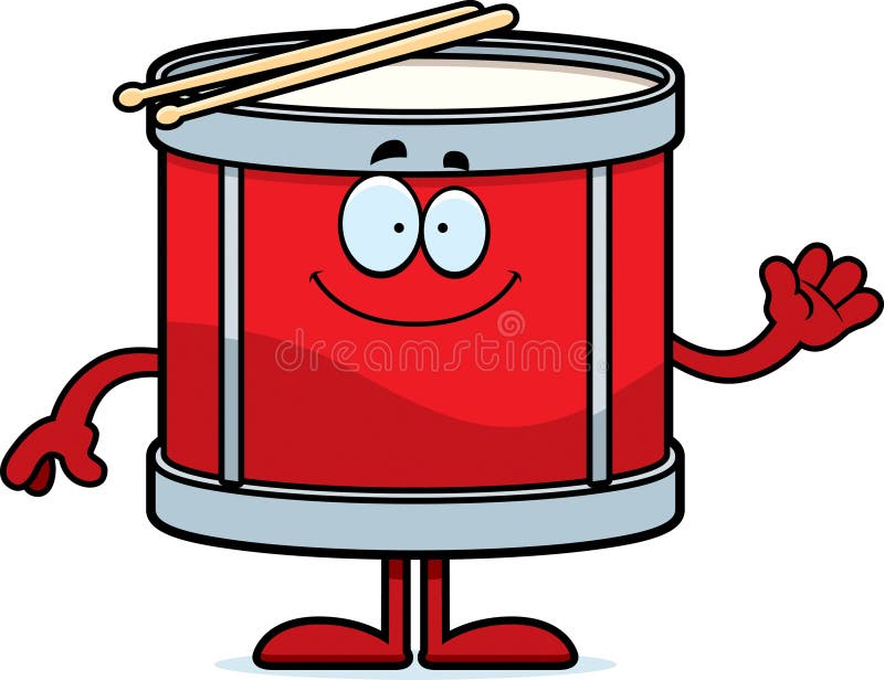Cartoon Snare Drum