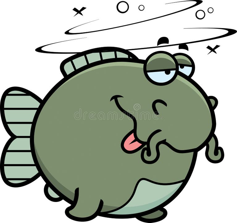 Cartoon Drunk Catfish Stock Illustrations – 4 Cartoon Drunk Catfish ...