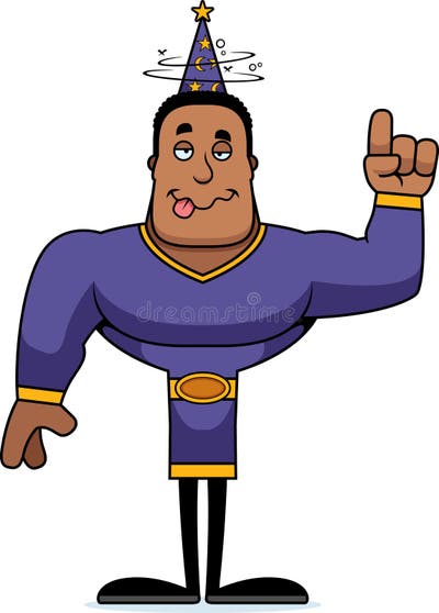 Cartoon Drunk Wizard stock vector. Illustration of graphic - 116223436