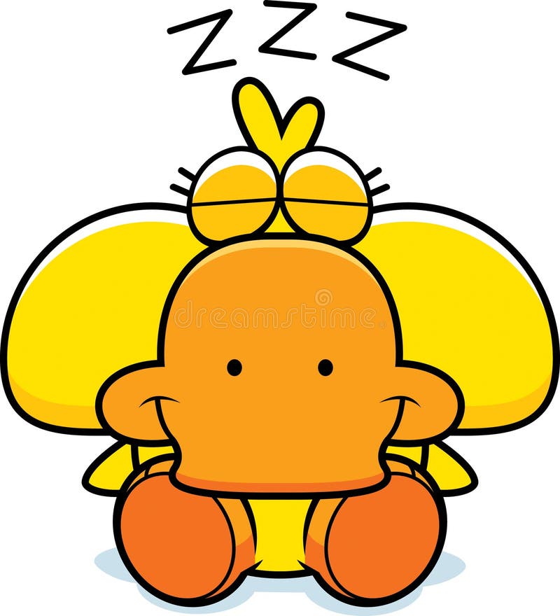 Cartoon Duckling Napping stock vector. Illustration of young - 47399911