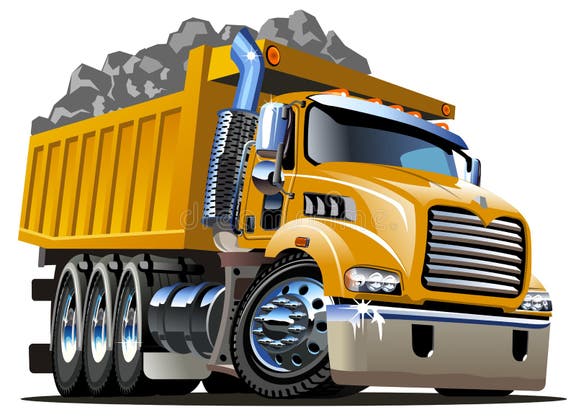 Cartoon Dump Truck Character Stock Illustrations – 408 Cartoon Dump ...