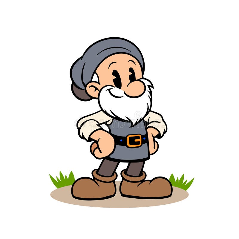 Cartoon dwarf stock illustration. Illustration of work - 331436021