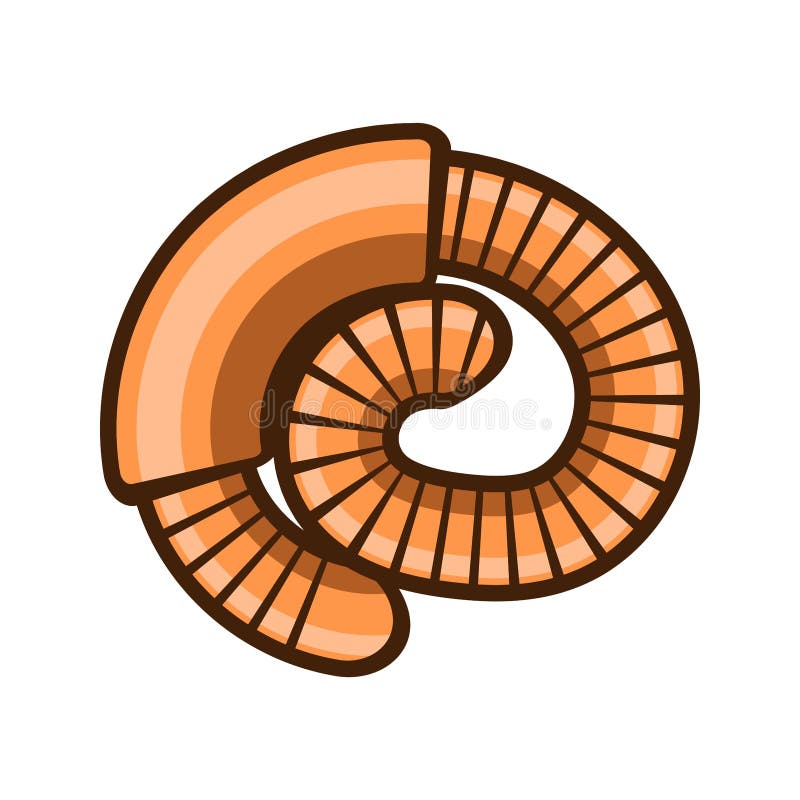 Cartoon earthworm stock vector. Illustration of worm - 261715250