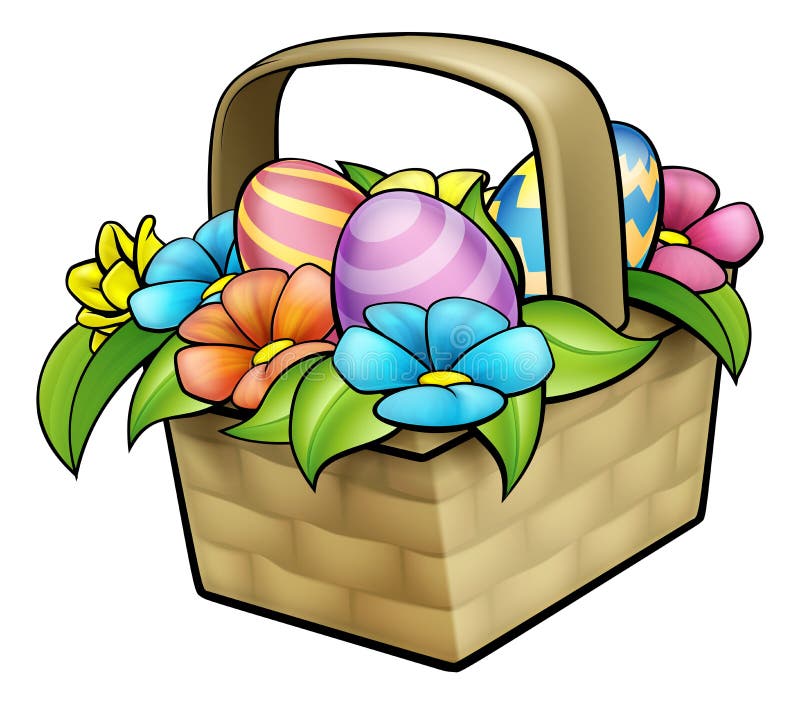 Cartoon Easter Basket Stock Illustrations – 44,235 Cartoon Easter Basket Stock Illustrations ...