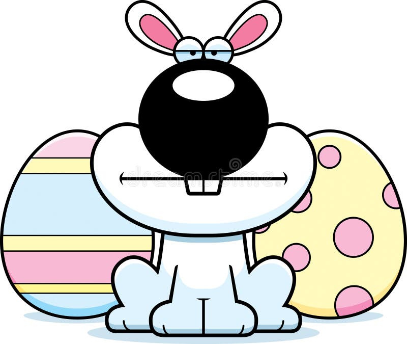Bored Bunny Line Drawing stock vector. Illustration of vector - 230009007