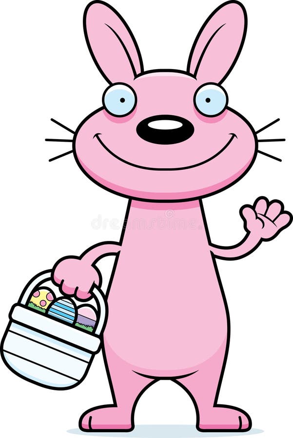 Rabbit Waving stock vector. Illustration of bunny, greeting - 10638276