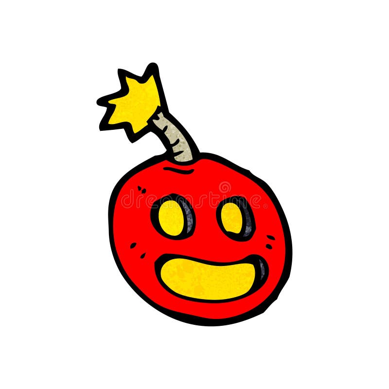 Cartoon electric bomb stock vector. Illustration of texture - 38061722