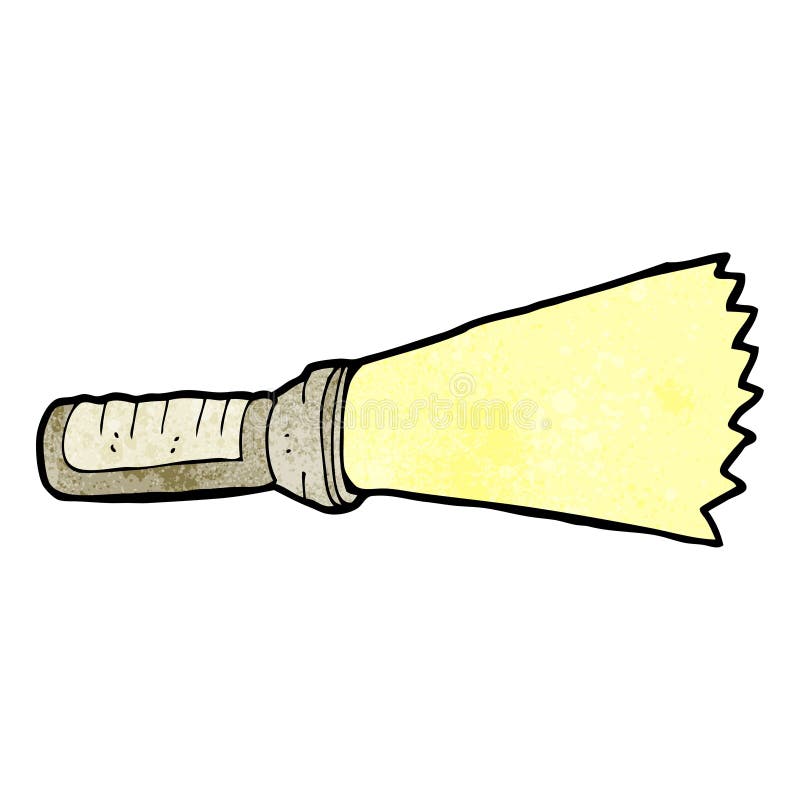 Cartoon electric torch stock illustration. Illustration of cute - 38069000