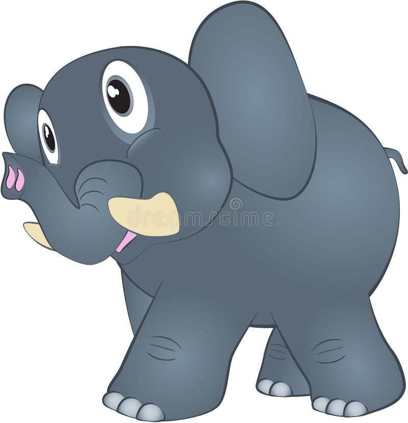 Cartoon Jumbo Elephant