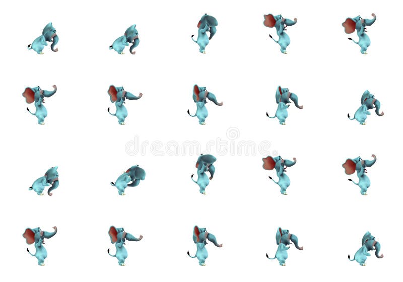 Elephant Sprite Stock Illustrations – 64 Elephant Sprite Stock ...