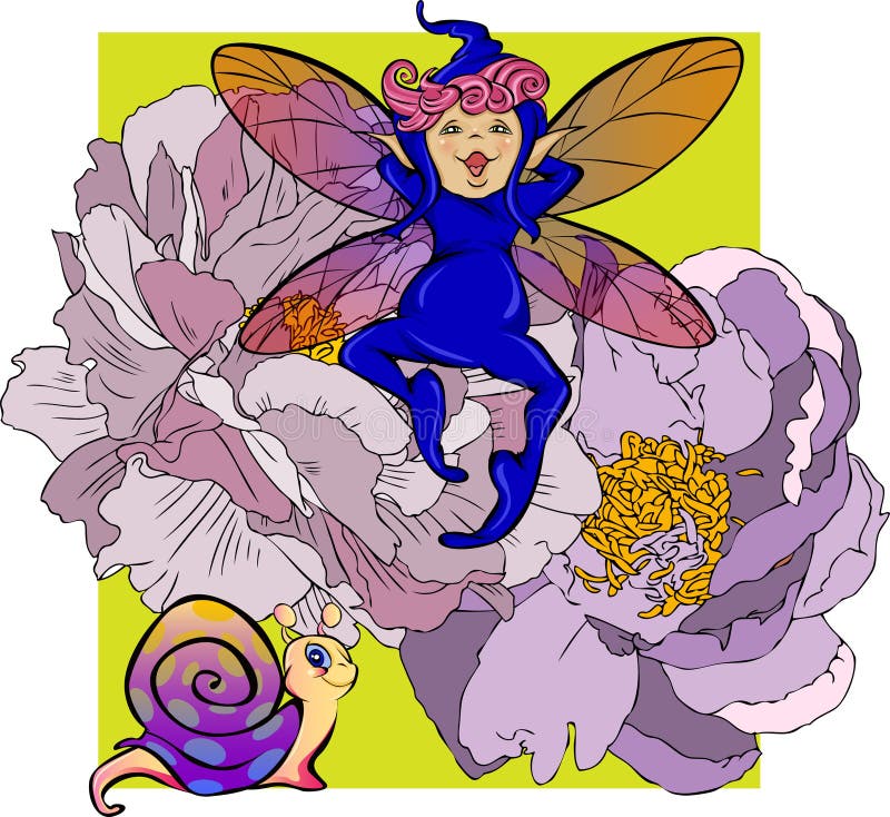 Cartoon Elf stock vector. Illustration of tale, funny - 73771509