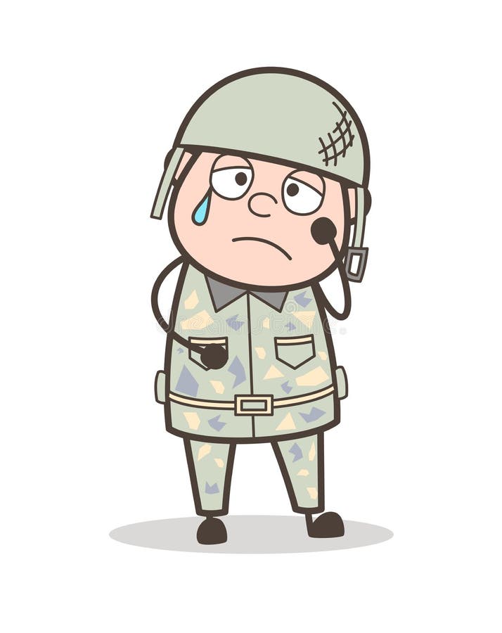 Tired Cartoon Soldier Stock Illustrations – 88 Tired Cartoon Soldier ...