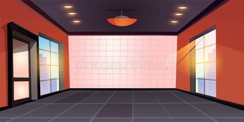 Empty Cartoon Room Empty Cartoon Room