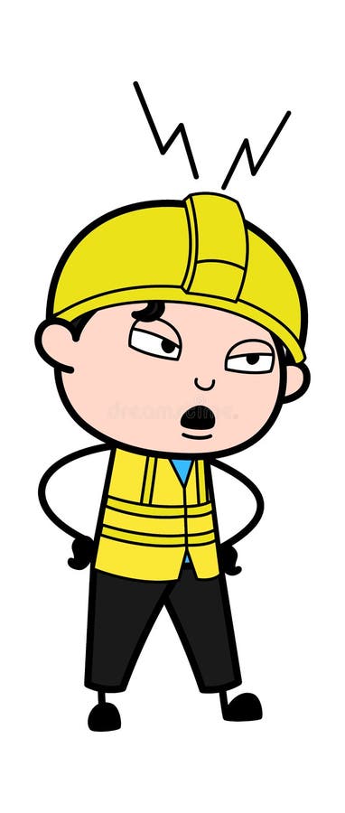 Angry Engineer Stock Illustrations – 315 Angry Engineer Stock ...