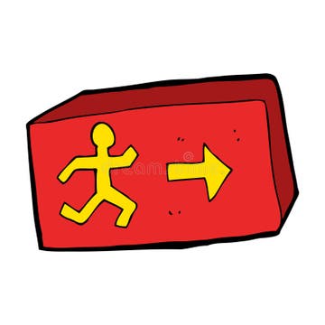 Cartoon Exit Stock Illustrations – 12,100 Cartoon Exit Stock ...