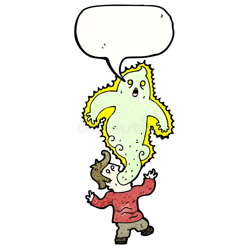 Cartoon exorcism stock vector. Illustration of thinking - 38033032