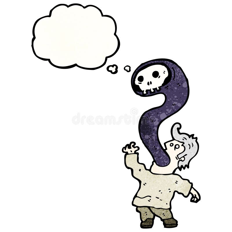 Cartoon exorcism stock vector. Illustration of spooky - 38036445