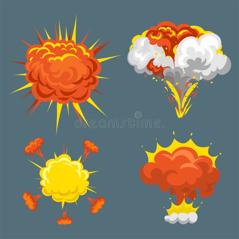 Cartoon Boom Explosion Stock Illustrations – 25,623 Cartoon Boom ...