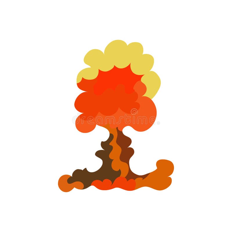 Cartoon Explosion Effect Set. Explode Flash, Effect Boom, Bomb Comic ...