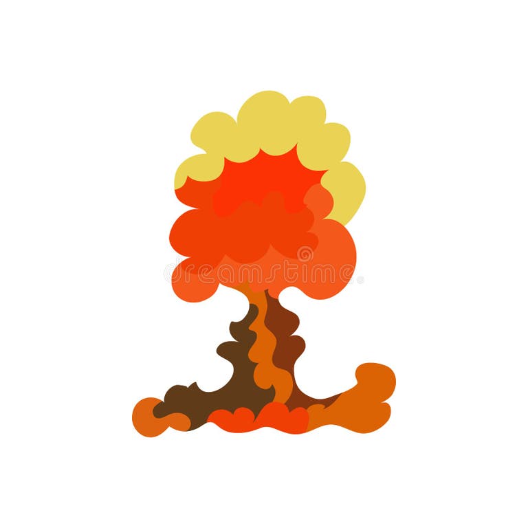 Cartoon Explosion Effect Set. Explode Flash, Effect Boom, Bomb Comic ...