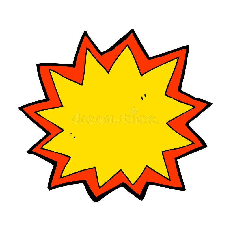 Cartoon explosion stock vector. Illustration of hand - 37018905