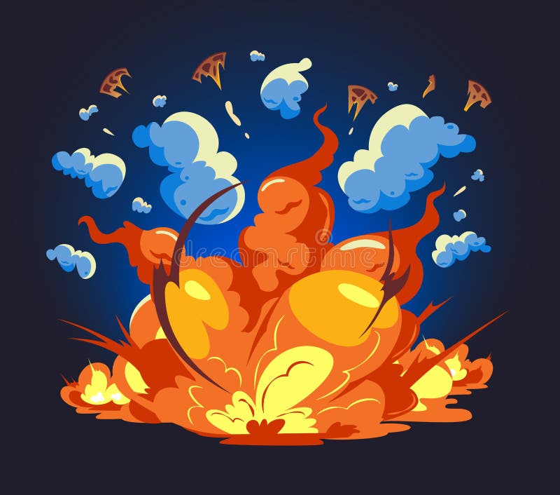 Fireball Shrapnel Stock Illustrations – 147 Fireball Shrapnel Stock ...