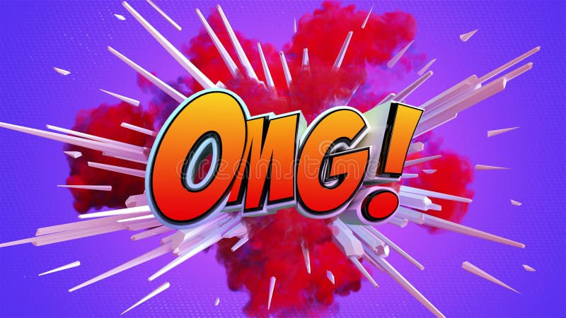 Cartoon Explosion with Message AI Stock Footage - Video of intelligence ...