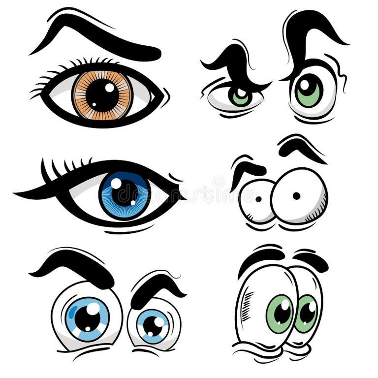 Cartoon Eye Expression Stock Illustrations – 68,732 Cartoon Eye ...