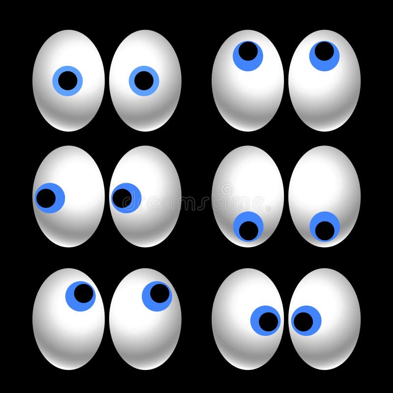 Cartoon Eyeballs Stock Illustrations – 1,094 Cartoon Eyeballs Stock ...